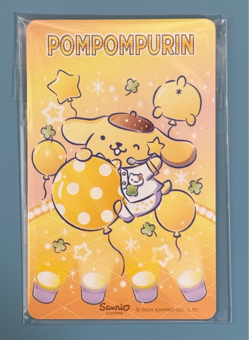 Sanrio Idol Boys Ezlink Card Pompompurin, Hobbies & Toys, Travel ...