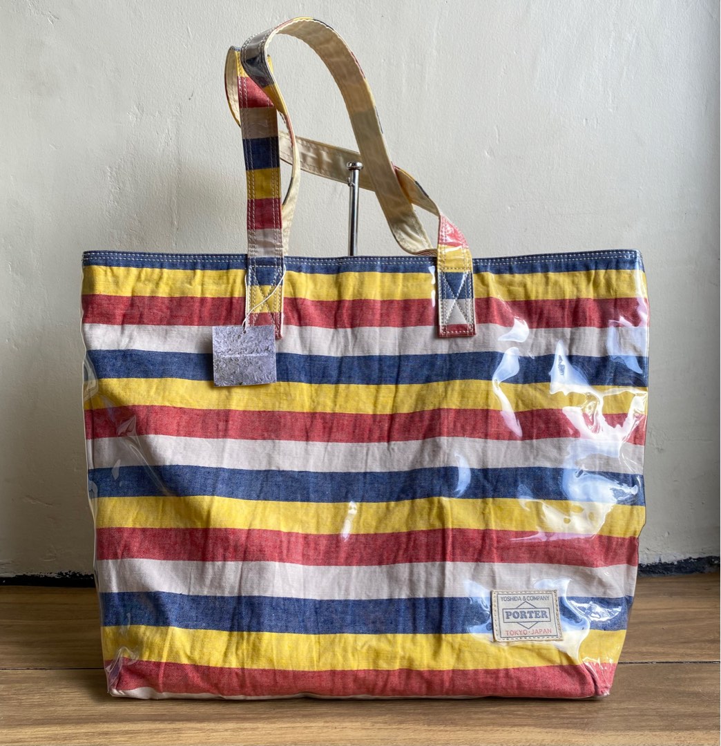 Porter PVC Canvas Handbag, Luxury, Bags & Wallets on Carousell