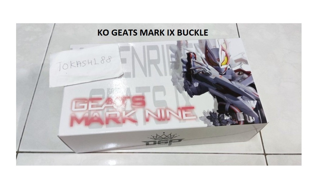PRE-ORDER KO KAMEN RIDER GEATS MARK IX BUCKLE BOOST MK 9 MK9 RAISE ...