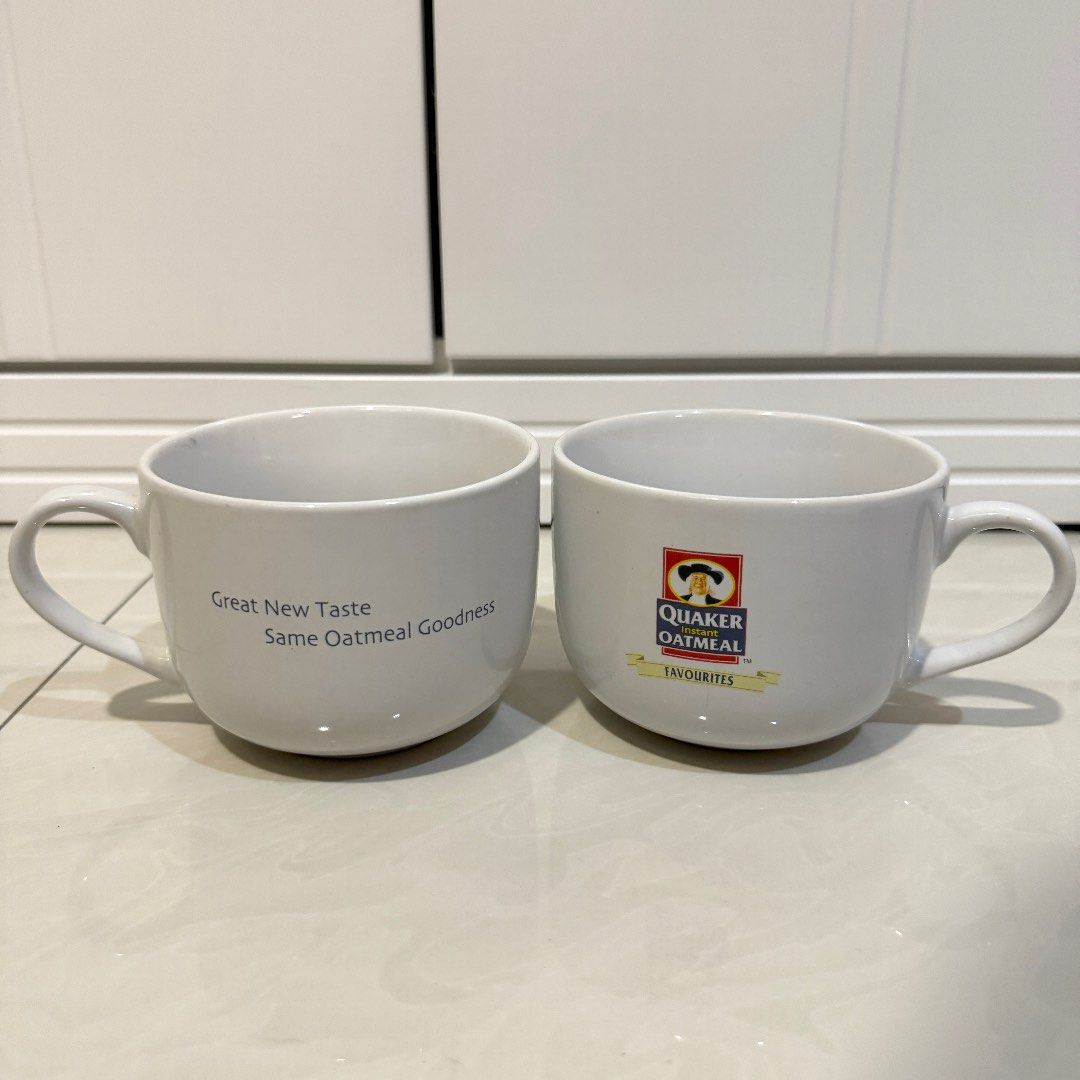 Quaker Instant Oatmeal Big Mug, Furniture & Home Living, Kitchenware ...