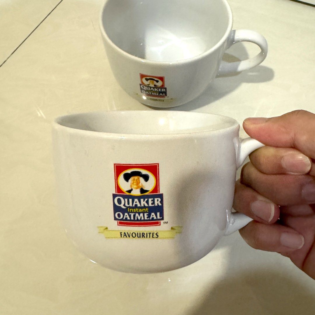 Quaker Instant Oatmeal Big Mug, Furniture & Home Living, Kitchenware ...