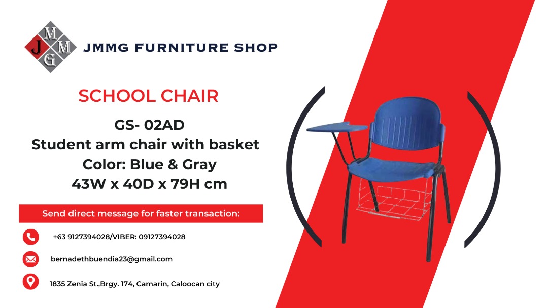 SCHOOL CHAIR / JMMG / OFFICE PARTITION / OFFICE FURNITURE, Furniture ...