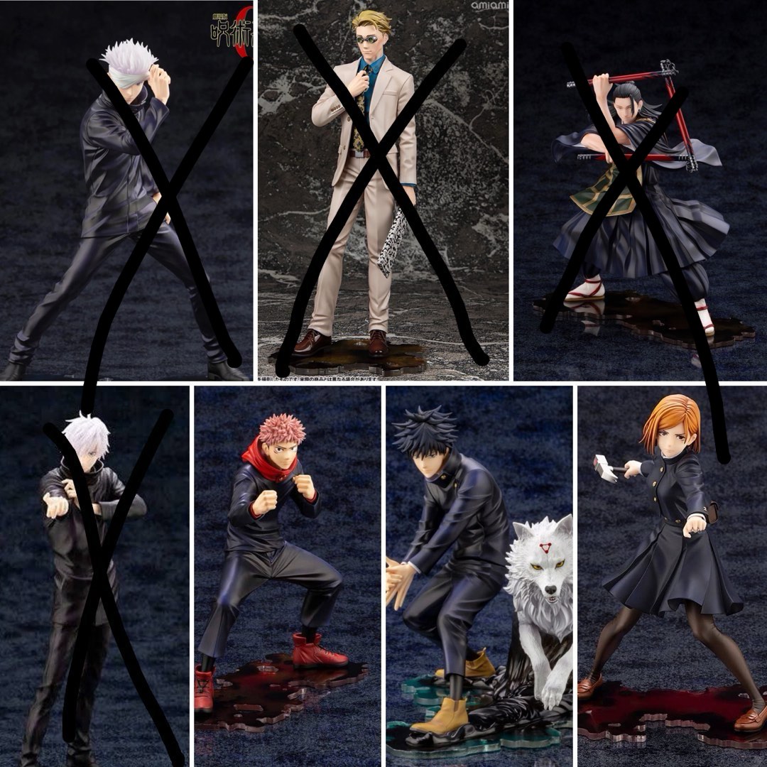 (Set of 5) Jujutsu kaisen bundle sales - kotobukiya - itadori Yuji ...