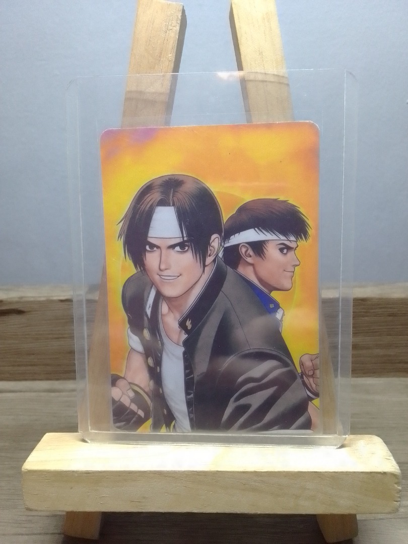 SHINGO AND KYO KOF 97 ART CARD W/ LOADER - CUSTOM, Hobbies & Toys, Memorabilia & Collectibles ...