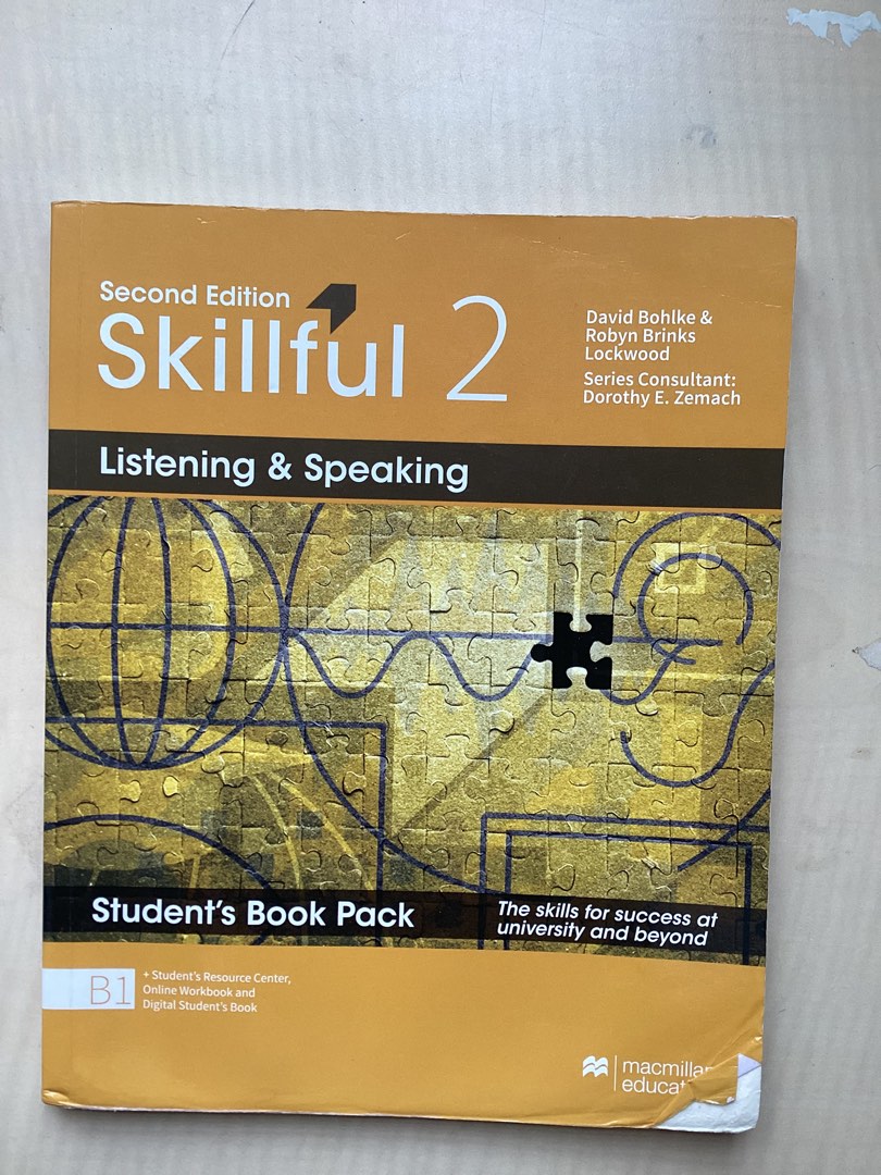 Skillful 2 listening and speaking, 書籍、休閒與玩具, 書本及雜誌, 教科書、參考書在旋轉拍賣