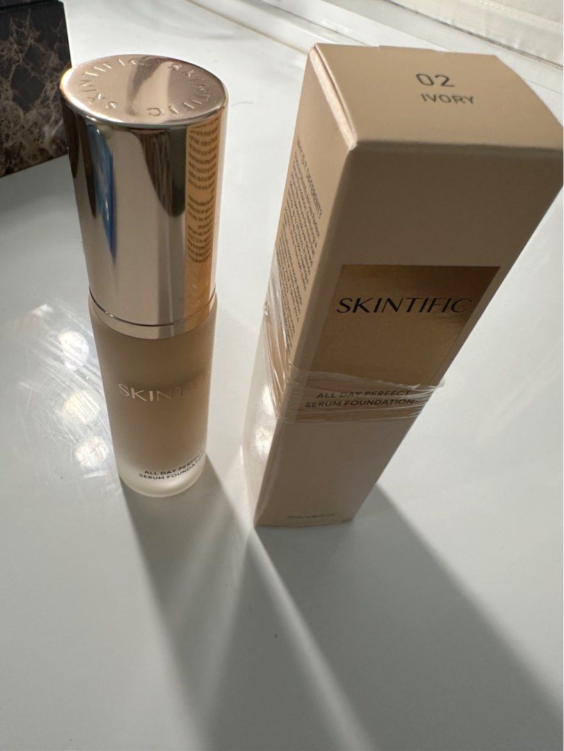 Skintific serum foundation, Beauty & Personal Care, Face, Makeup on ...