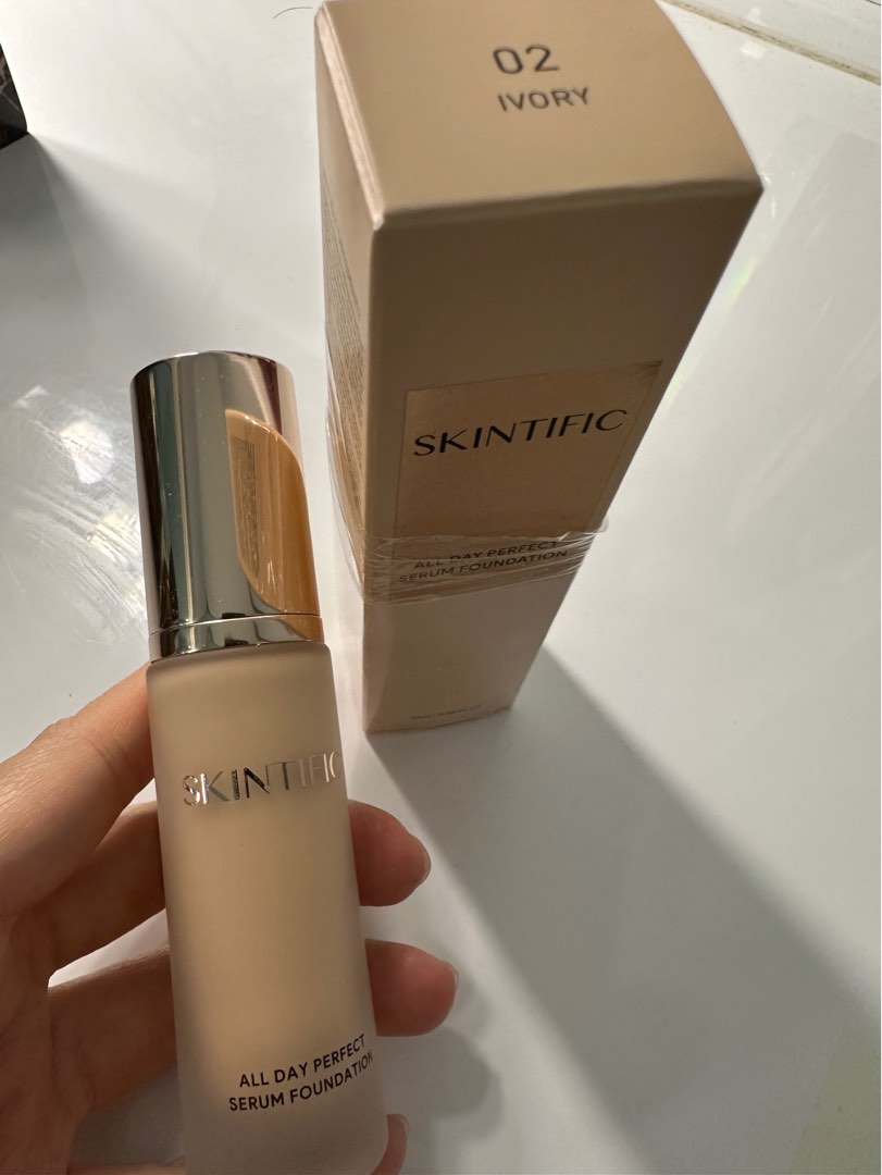 Skintific serum foundation, Beauty & Personal Care, Face, Makeup on ...