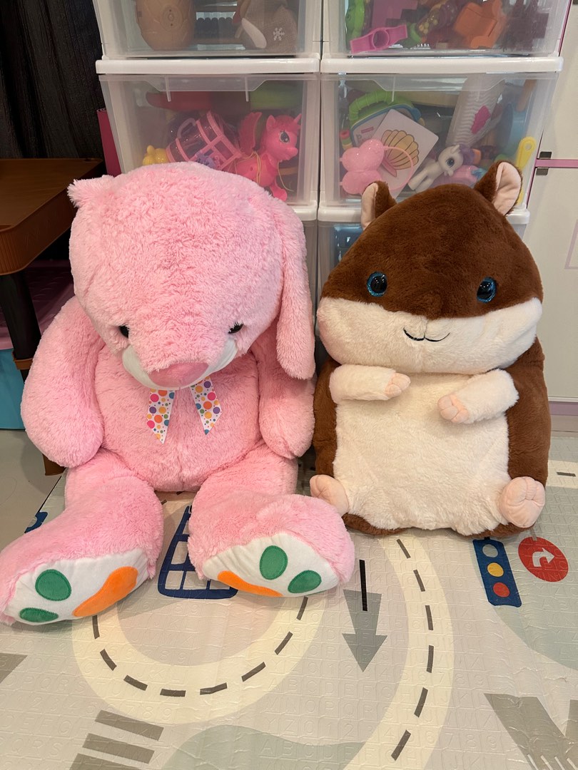 Giant size soft toys plushies (100cm), Hobbies & Toys, Toys & Games on ...
