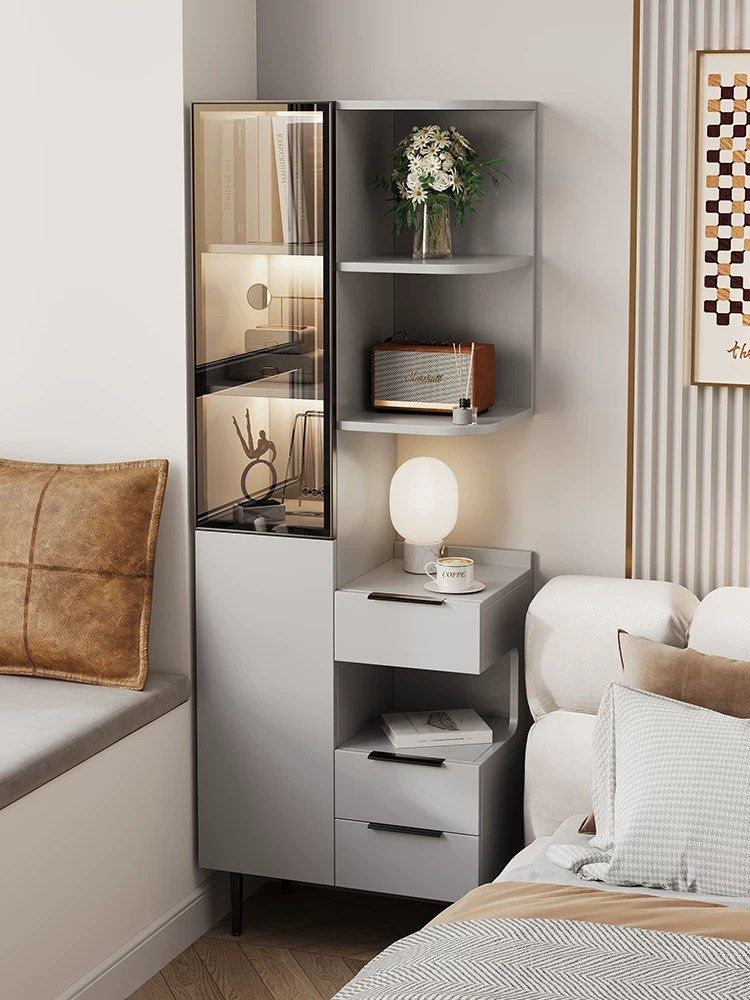 SOKEL Modern Display Cabinet, Furniture & Home Living, Furniture ...