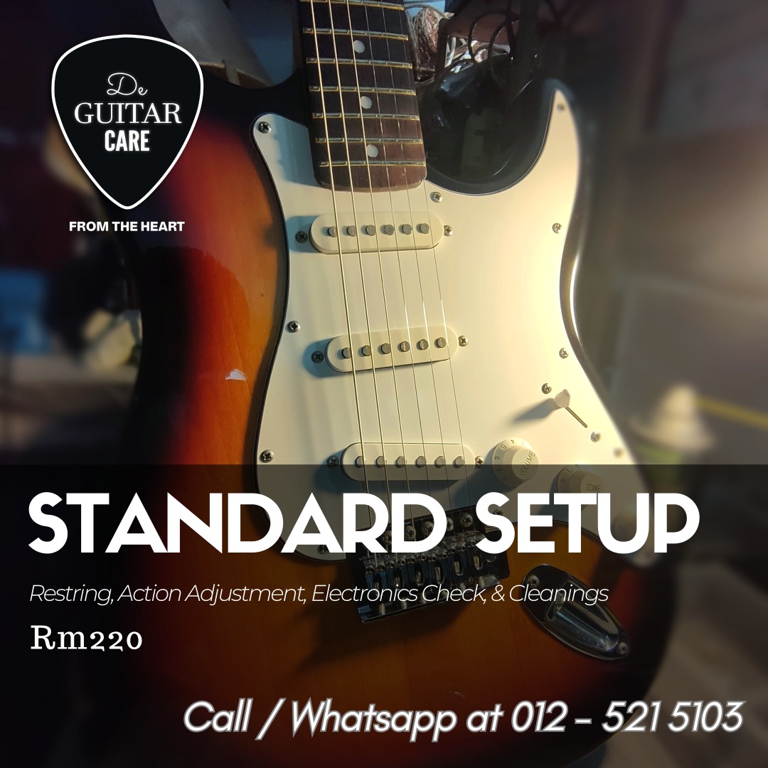 Standard Setup (Guitar Full Setup), Hobbies & Toys, Music & Media ...