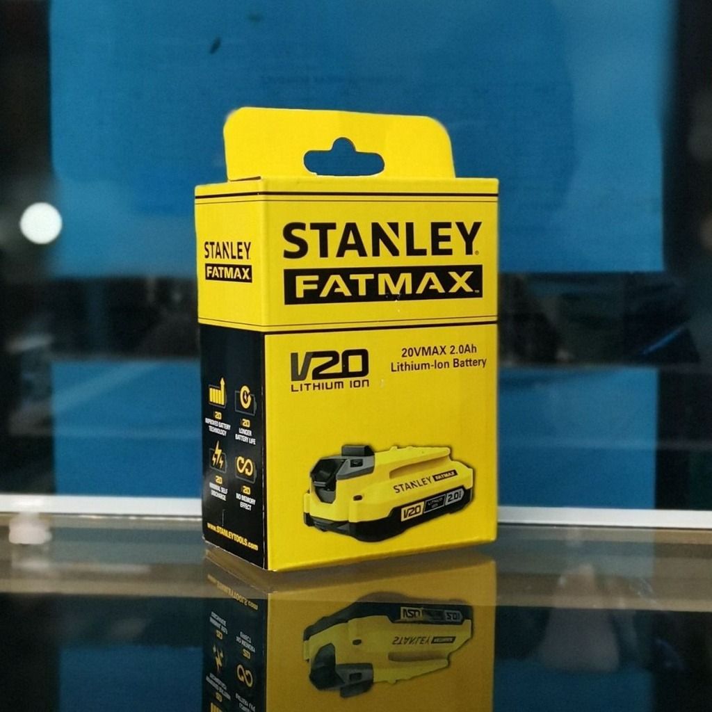 Stanley FATMAX SB202 Lithium-Ion 2.0Ah Battery 20V, Commercial ...
