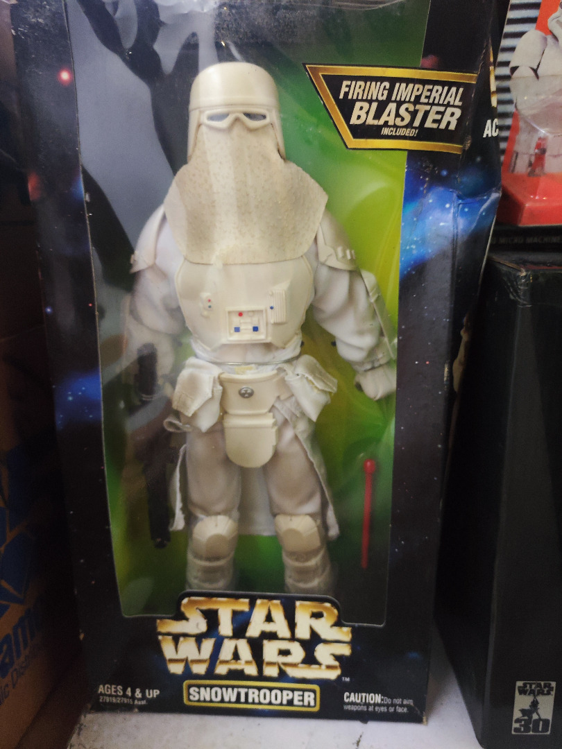 Star Wars Snowtrooper 12" Action Figure w/Firing Imperial Blaster ...