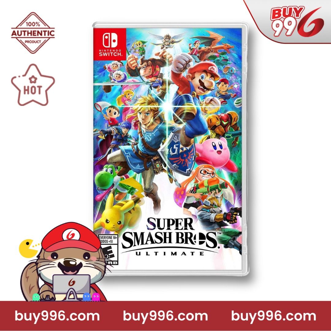 Super Smash Bros. Ultimate - Switch Game, Video Gaming, Video Games ...