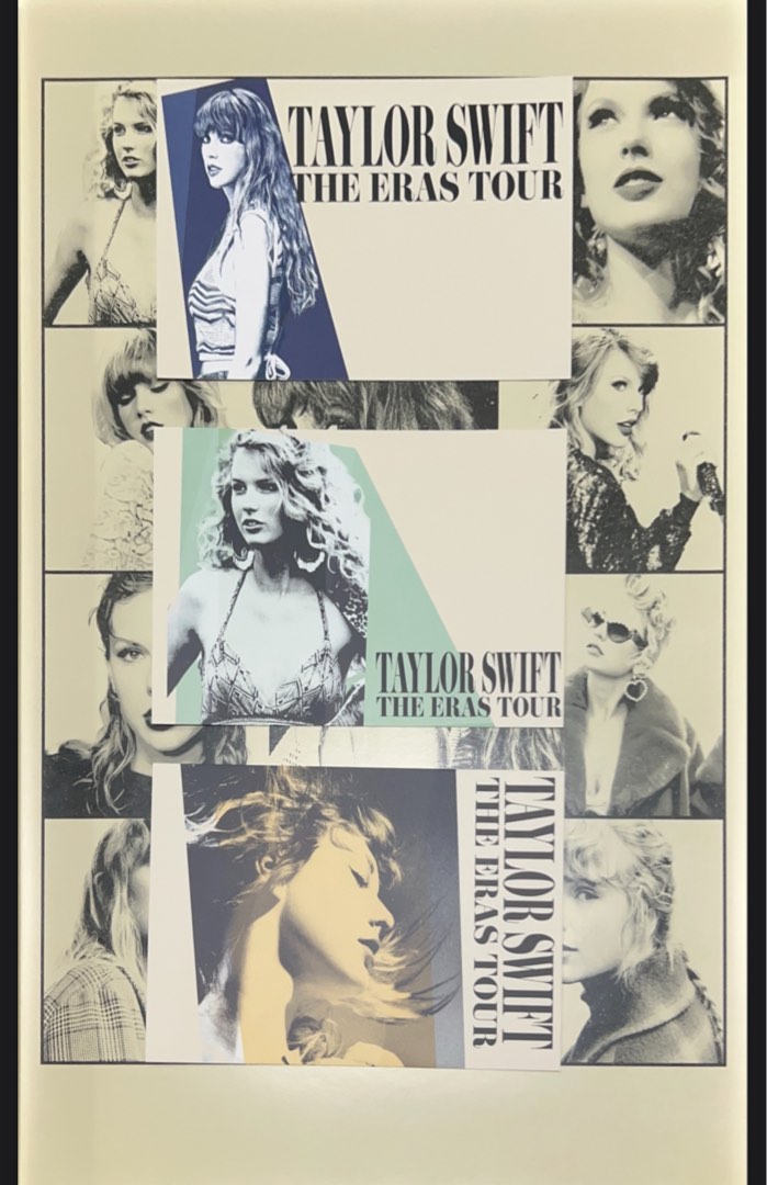 TAYLOR SWIFT ERAS TOUR VIP BOX POSTCARDS, Hobbies & Toys, Collectibles ...