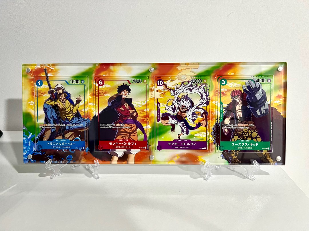 TCG One Piece set collab 7-Eleven Japan with full art case, Hobbies ...