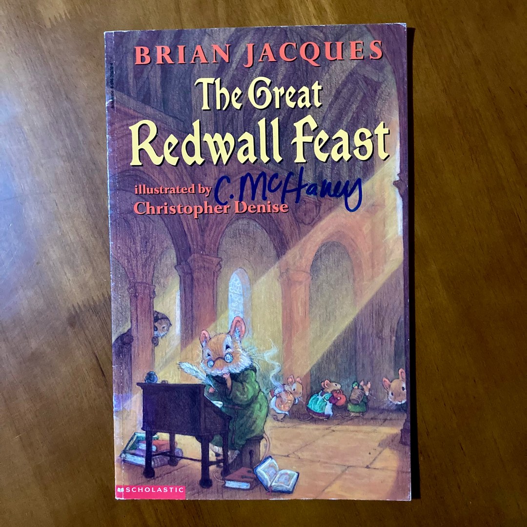 The Great Redwall Feast by Brian Jacques, Illustrated by Christopher ...