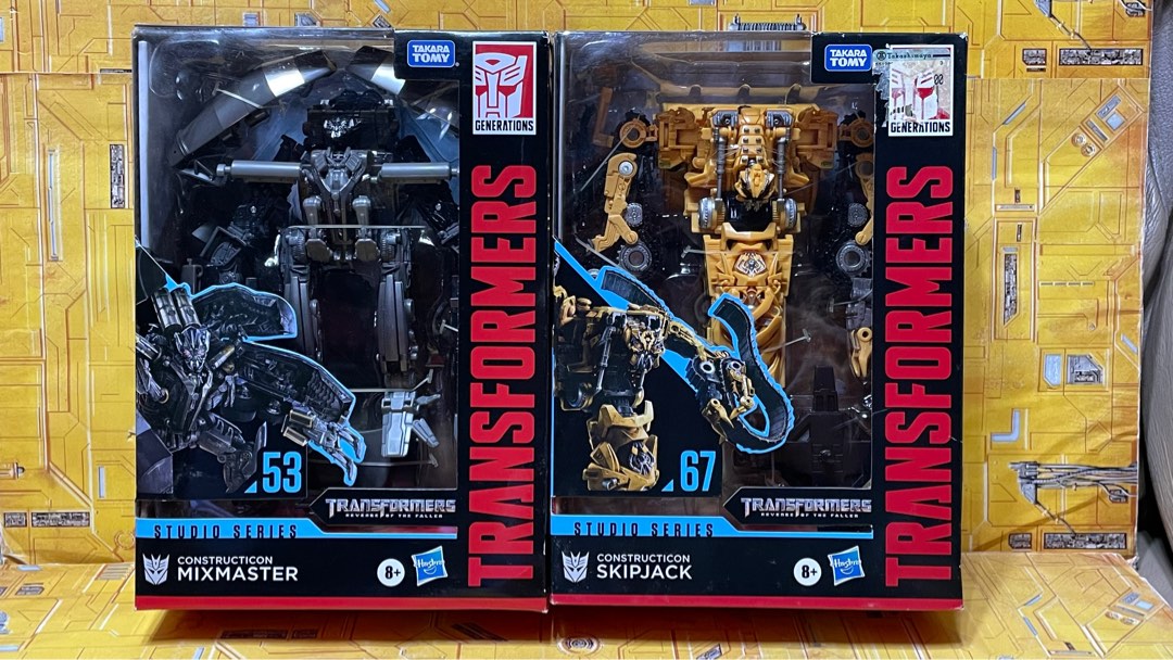 Transformers Studio Series Voyager - SS-53 SS53 Mixmaster / SS-67 SS67 ...