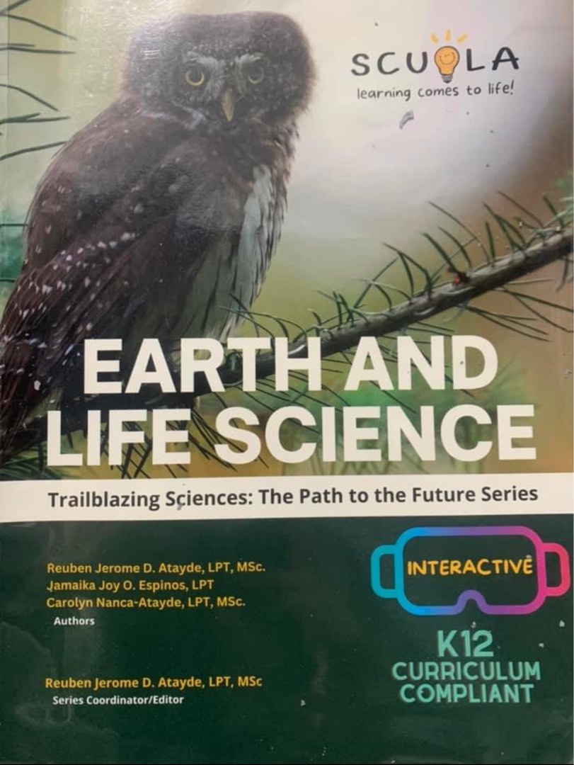UST SHS BOOK: Earth Life Science, Hobbies & Toys, Books & Magazines ...