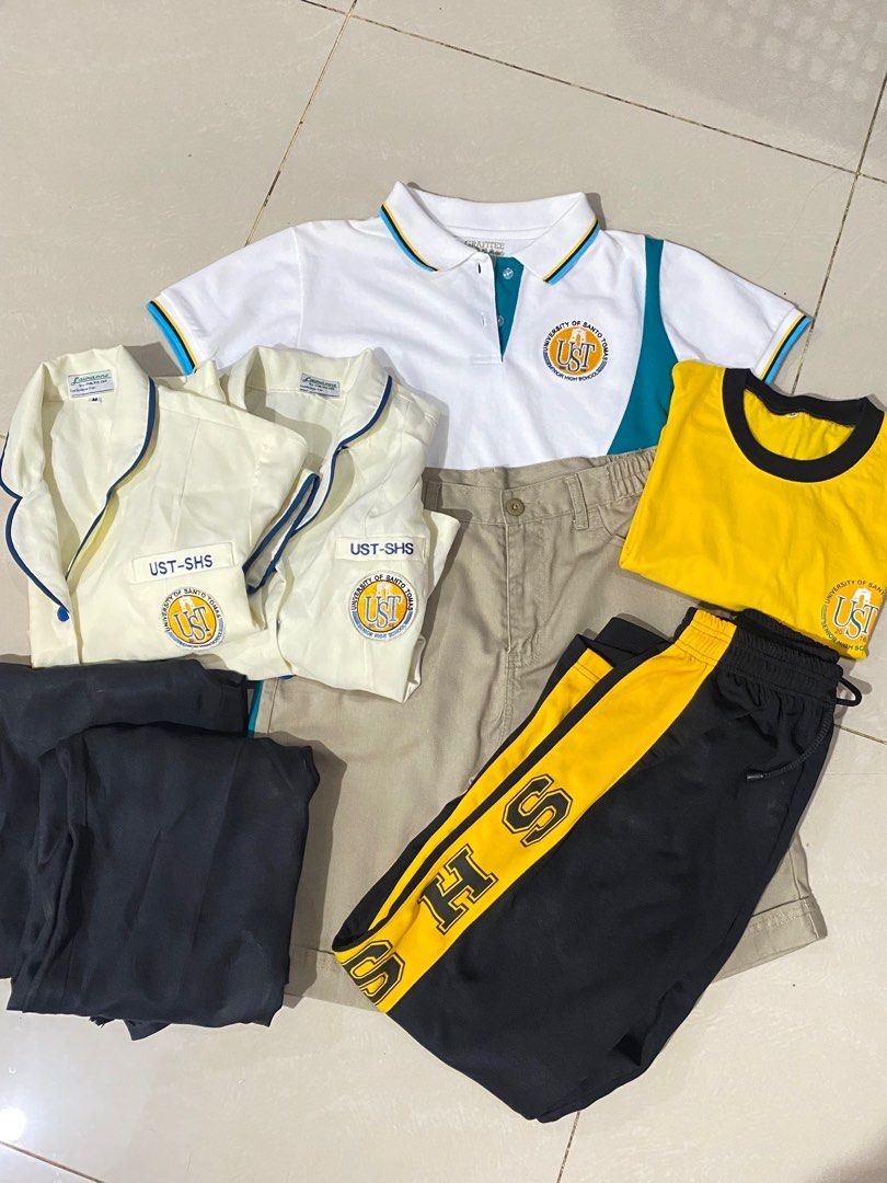 UST SHS UNIFORMS (Type A, Type B and PE), Women's Fashion, Tops ...