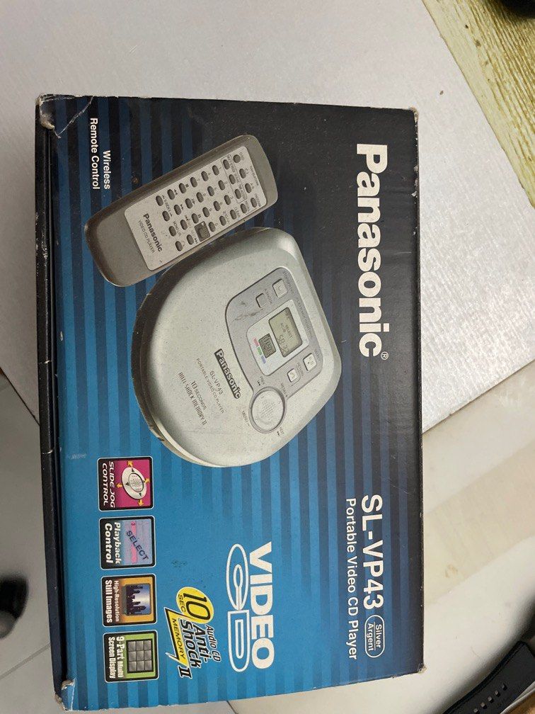VCD PLAYER PANASONIC, TV & Home Appliances, TV & Entertainment, Blu-Ray ...