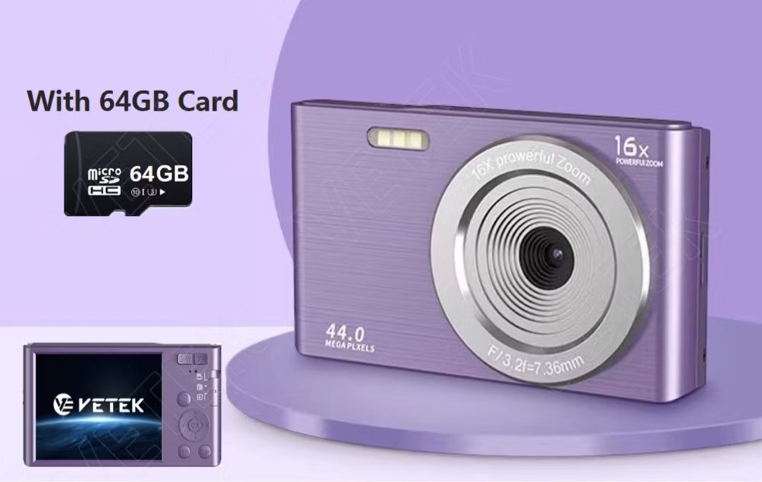 Vetek Digital Camera, Photography, Cameras on Carousell