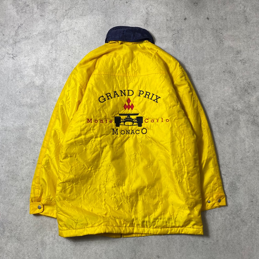Vintage Jacket jaket balap grandprix monaco montecarlo jaket vintage ...