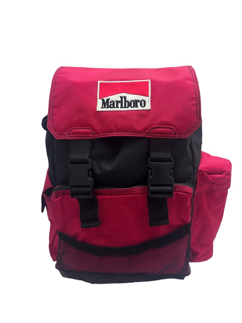 Vintage Marlboro Backpack, Men's Fashion, Bags, Backpacks on Carousell