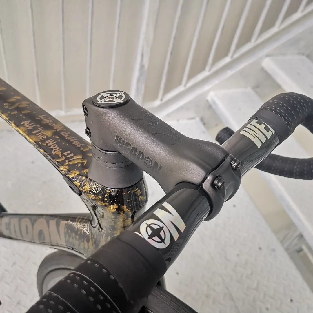 WEAPON Carbon fiber Fixie / Track Frameset - Nuclear 2025 - Frameset ...