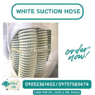 WHITE SUCTION HOSE, Commercial & Industrial, Industrial Equipment on ...