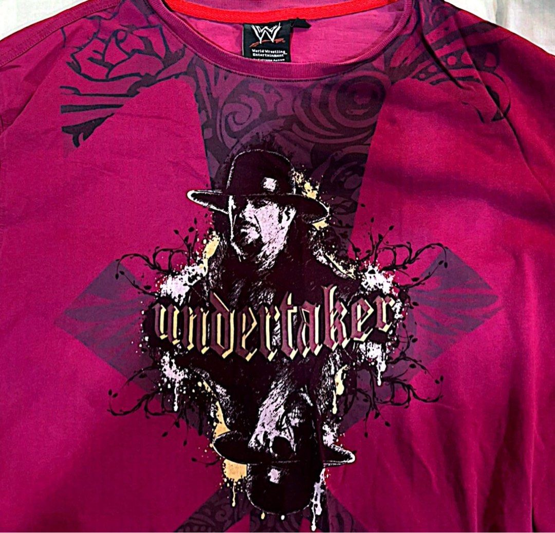 WWE Undertaker Official T-Shirt, Men's Fashion, Tops & Sets, Tshirts ...