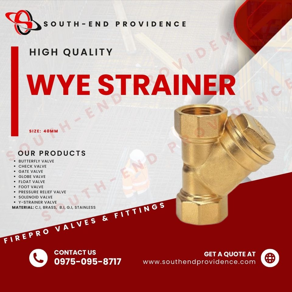 Wye Strainer 40MM, Commercial & Industrial, Construction & Building ...