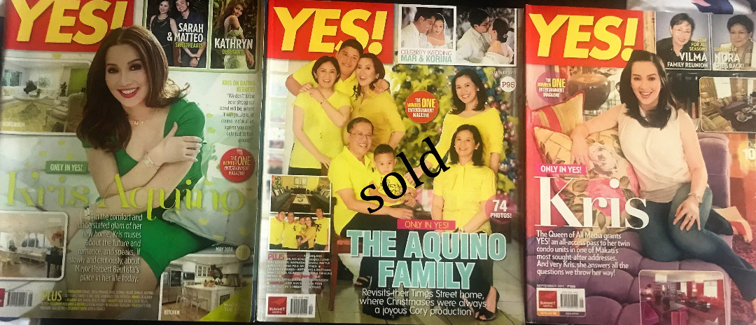 YES Magazines - Kris Aquino, Hobbies & Toys, Books & Magazines ...