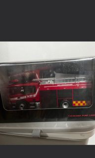 Singapore Civil Defence Force (SCDF) SCANIA Pump Ladder Model (1:43), Hobbies & Toys, Toys ...
