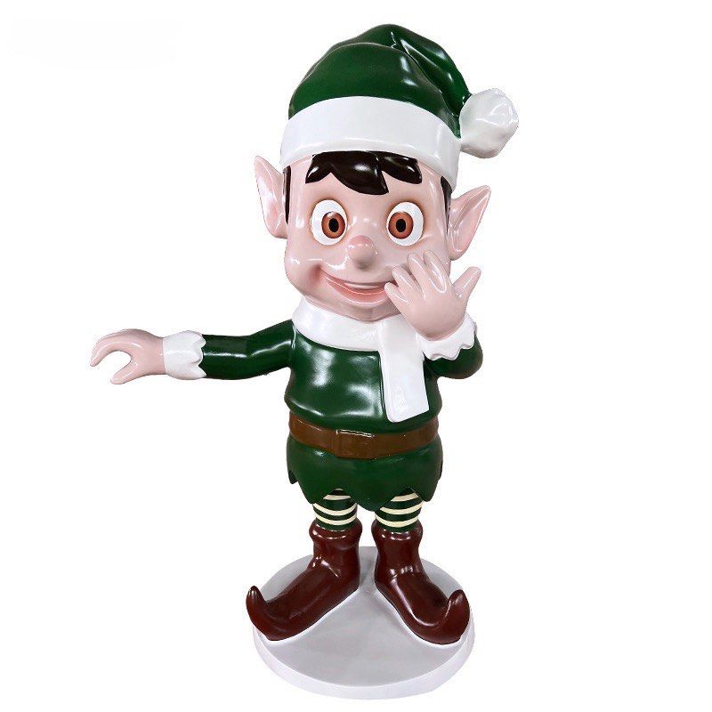 153cm Life Size Elf Cartoon Beanie Boy Sculpture Statue Deco, Hobbies ...