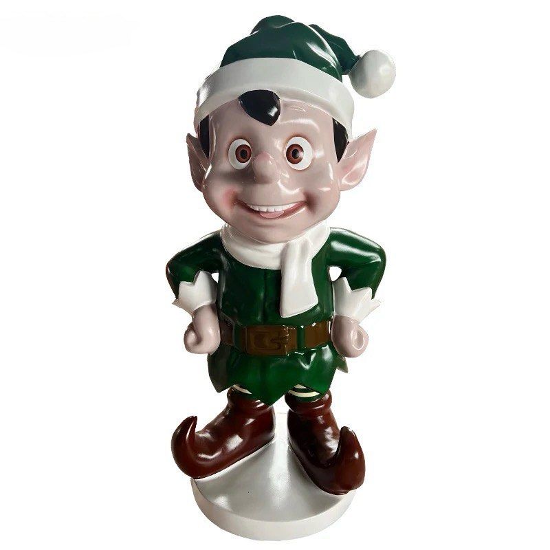 153cm Life Size Elf Cartoon Beanie Boy Sculpture Statue Deco, Hobbies ...