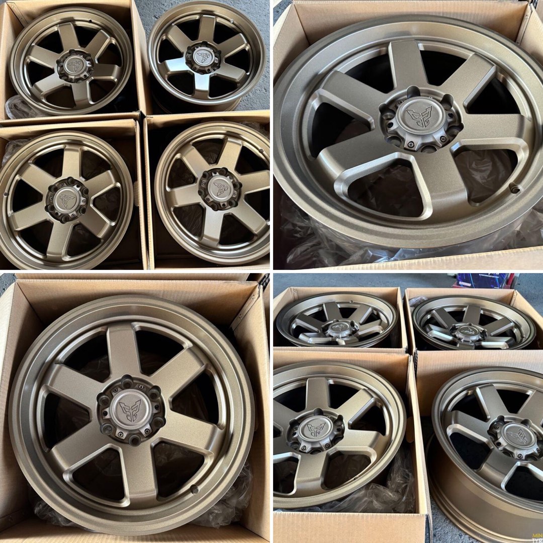 18” Beast 9001 Bronze mags 6Holes pcd 139 and 6Holes pcd 114 Fitment ...