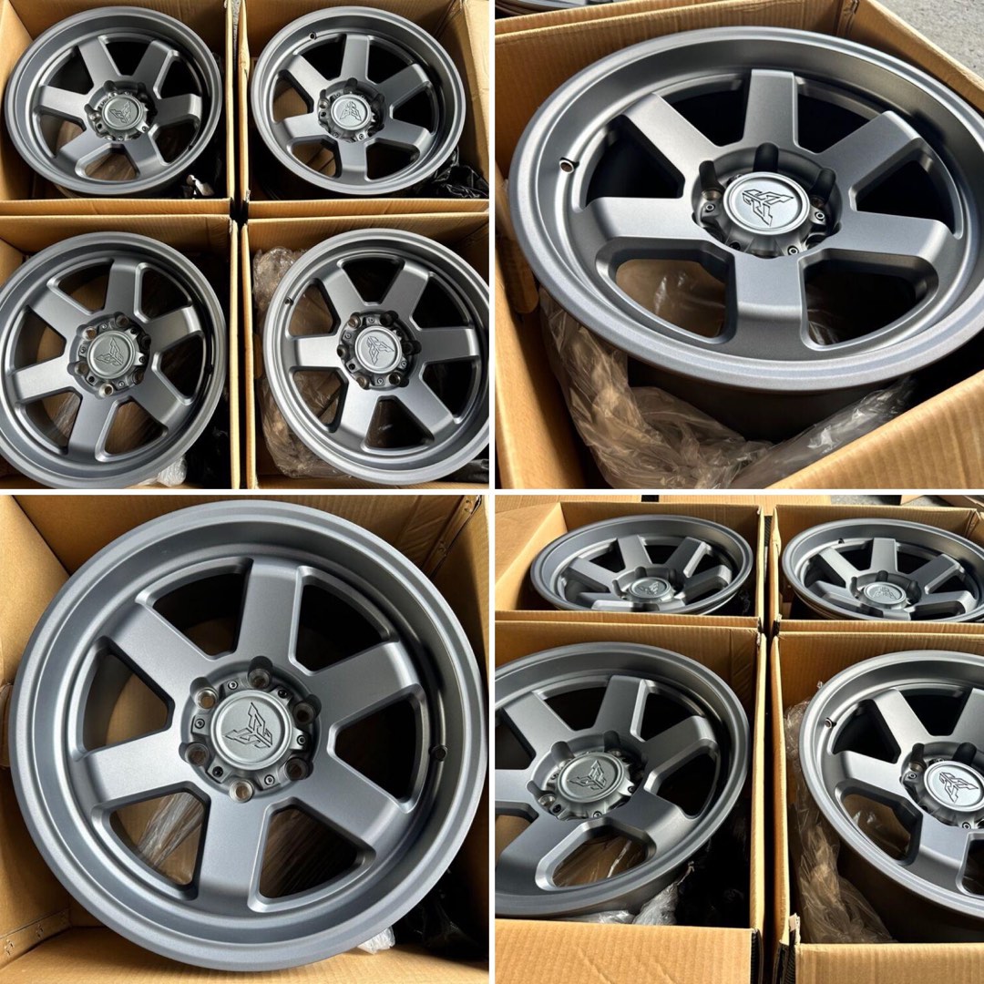 18” Beast 9001 Gunmetal Mags 6Holes pcd 139 and 6Holes pcd 114 Brandnew ...