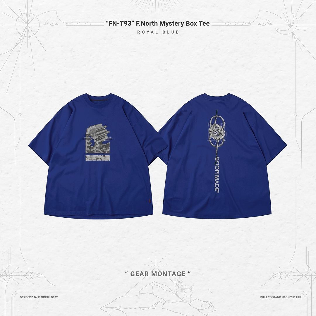 ⭕原價【1號】GOOPi 2024一番賞 FN-T93 F.North Mystery Box 短袖 短T goopimade 孤僻, 他的 ...
