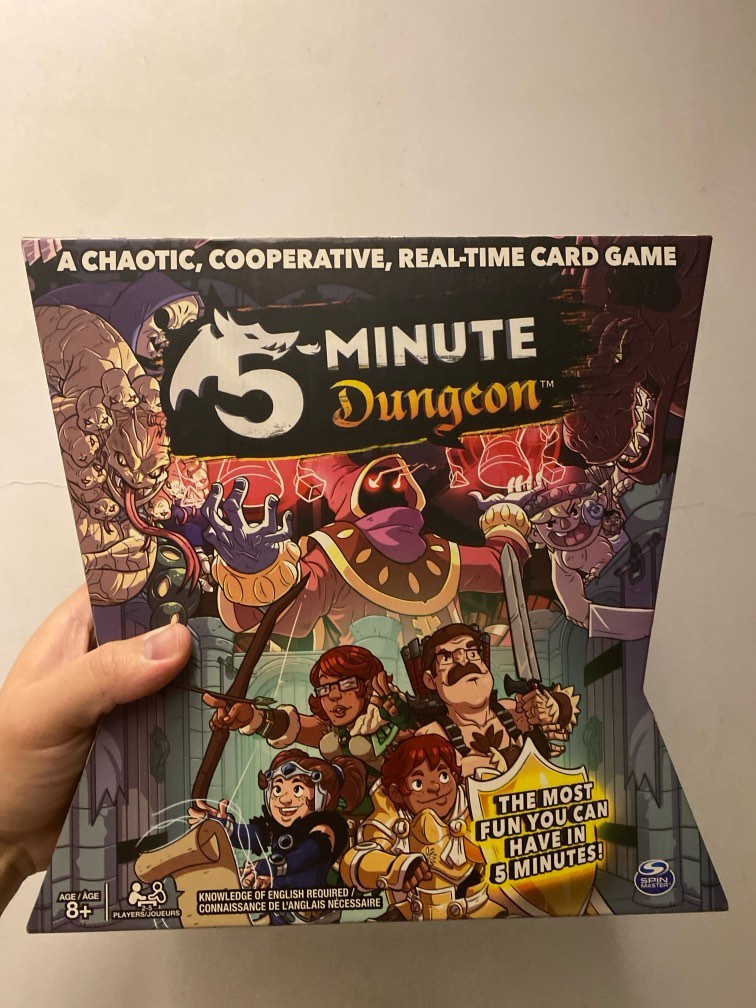 5 minute dungeon Board games, Hobbies & Toys, Toys & Games on Carousell