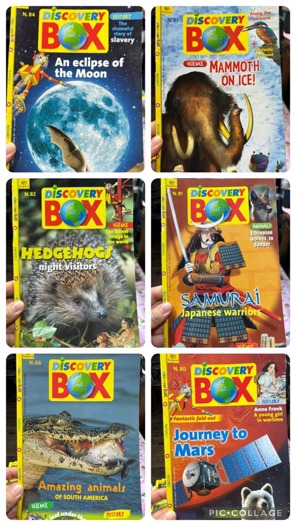 6 Discovery Box - Set 2, Hobbies & Toys, Books & Magazines, Children's ...
