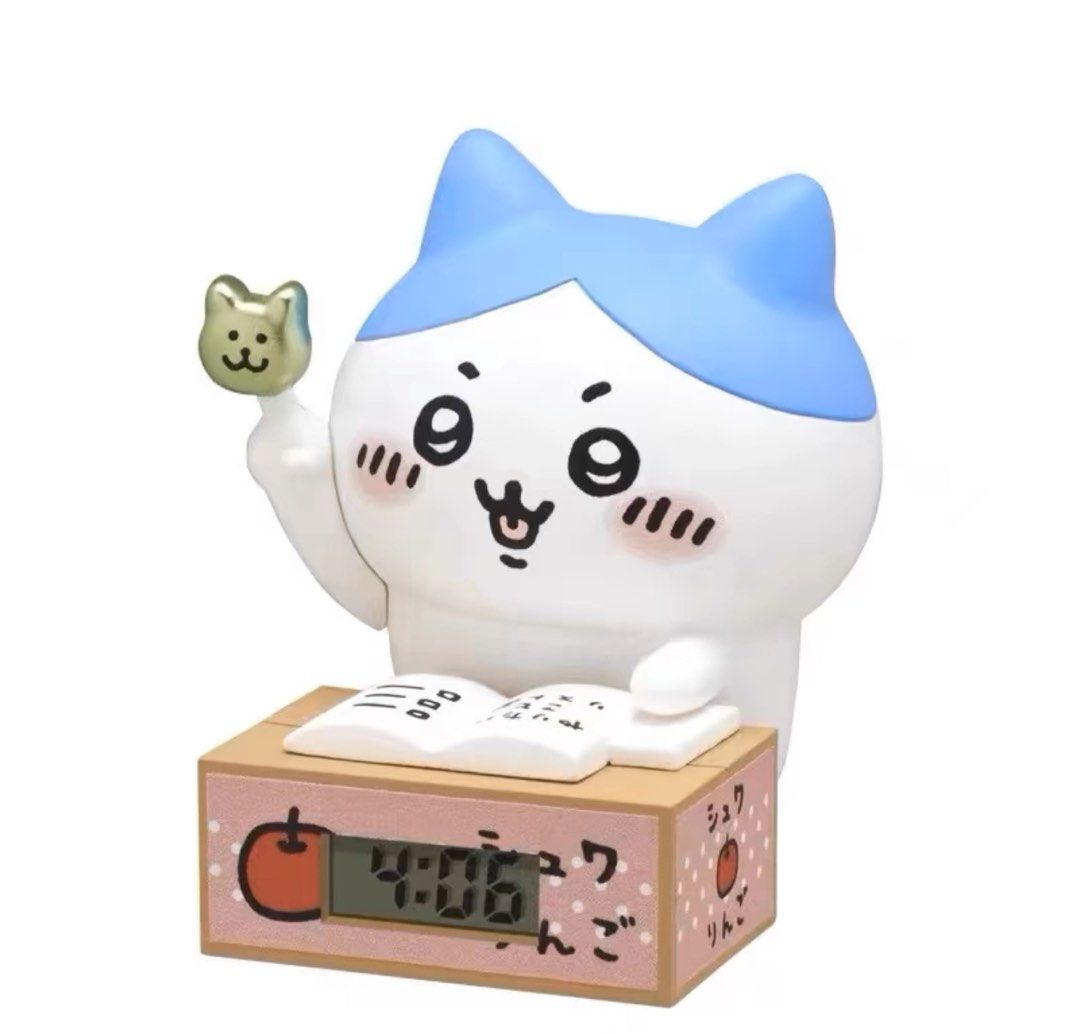 「8月預訂」Chiikawa 桌面時鐘 第二彈 扭蛋 （一套四款）（可散賣=到貨隨機寄出！）, 預購 - Carousell