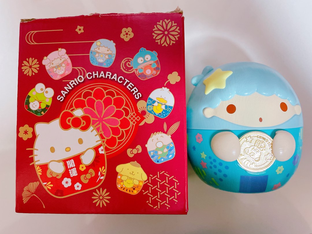 (交換) 7-Eleven 711 Kiki 換水怪錢罌 Little Twin Stars Hangyodon, 興趣及遊戲, 玩具 & 遊戲類 - Carousell