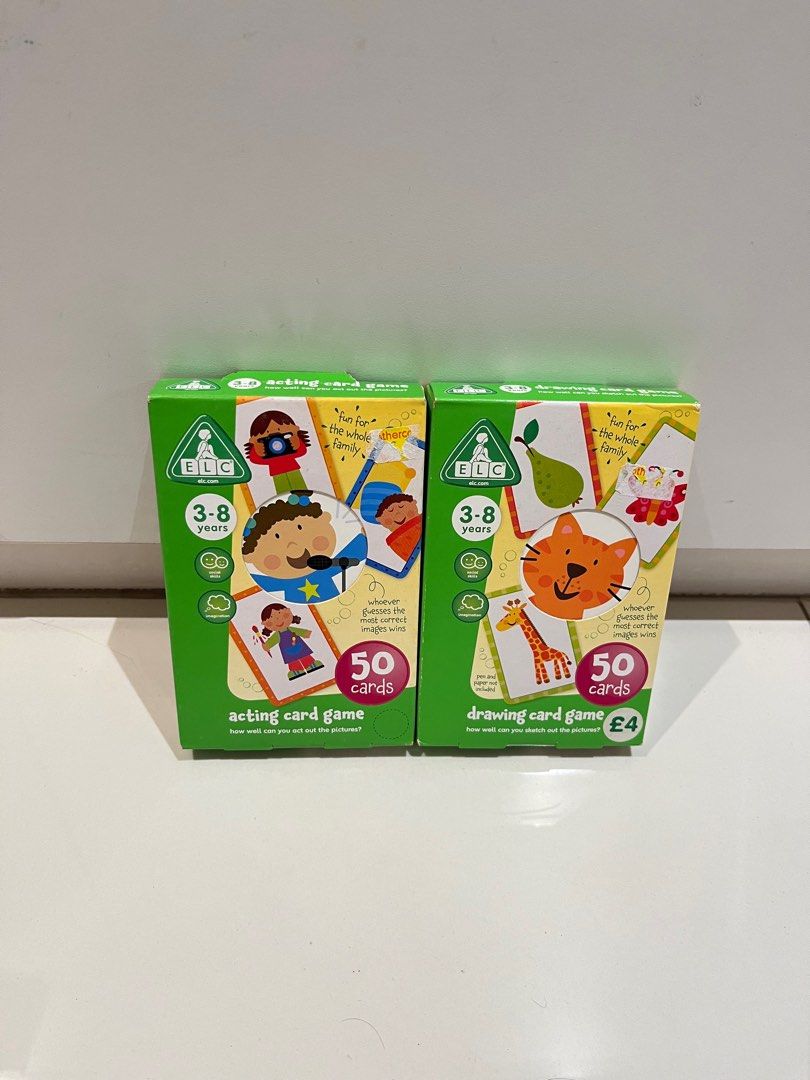 🎁🎀💖 ELC Acting Card Game & Drawing Card game 💖🎁🎀, Hobbies & Toys, Books ...