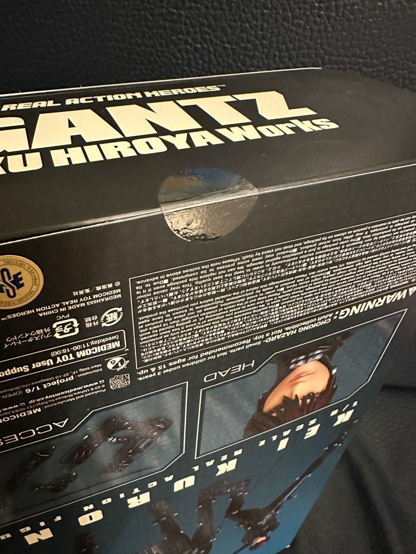 全新 Medicom Gantz Oku Hiroya 1/6 Works Kei Kurono 殺戳都市 玄野計, 興趣及遊戲, 玩具 ...