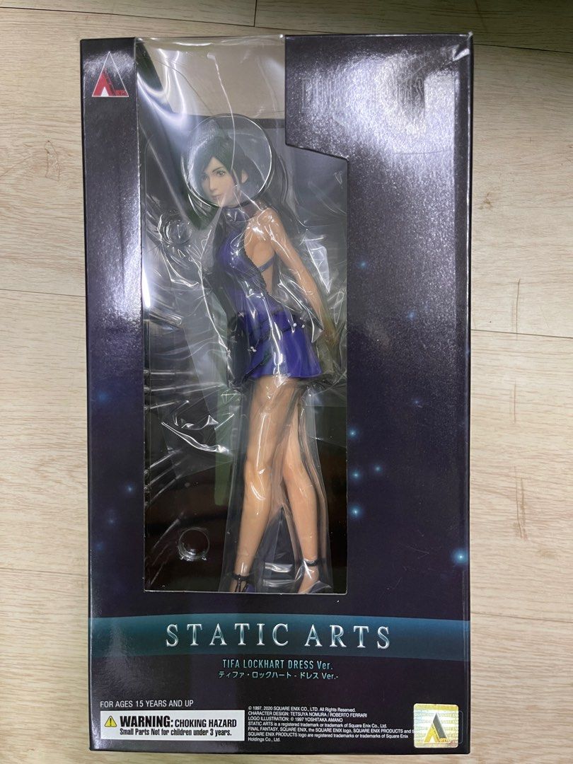 全新 Tifa lockhart dress ver. Static arts final fantasy 7 ff7 太空戰士 蒂法, 興趣及遊戲, 玩具 & 遊戲類 - Carousell