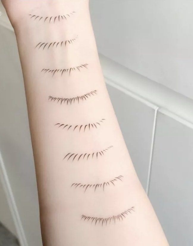 [ WOSADO ] Bulmat tato sticker & eyelash primer viral, Kesehatan ...