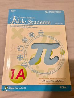Original Maths for Able Students 2B, 興趣及遊戲, 書本 & 文具, 教科書 - Carousell