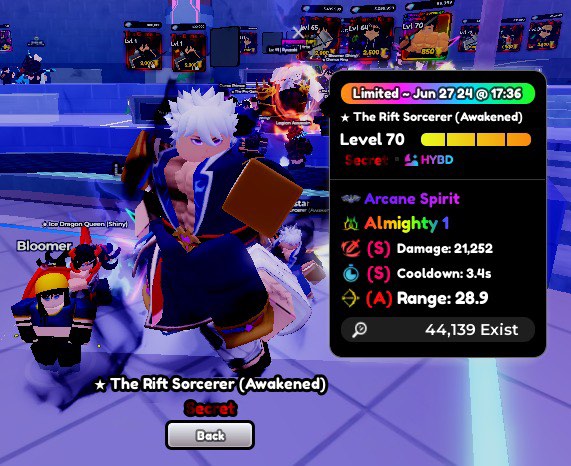 Almighty 1 Gojo Anime Defenders Unit, Video Gaming, Gaming Accessories ...