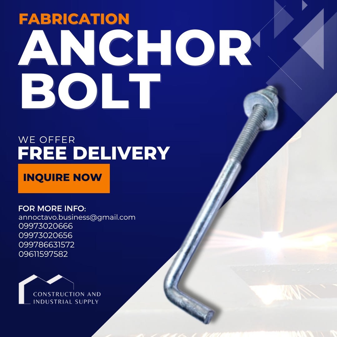 Anchor Bolt A307 | Angle Bar | HSS | U-Bolt | Northern Uprising ...