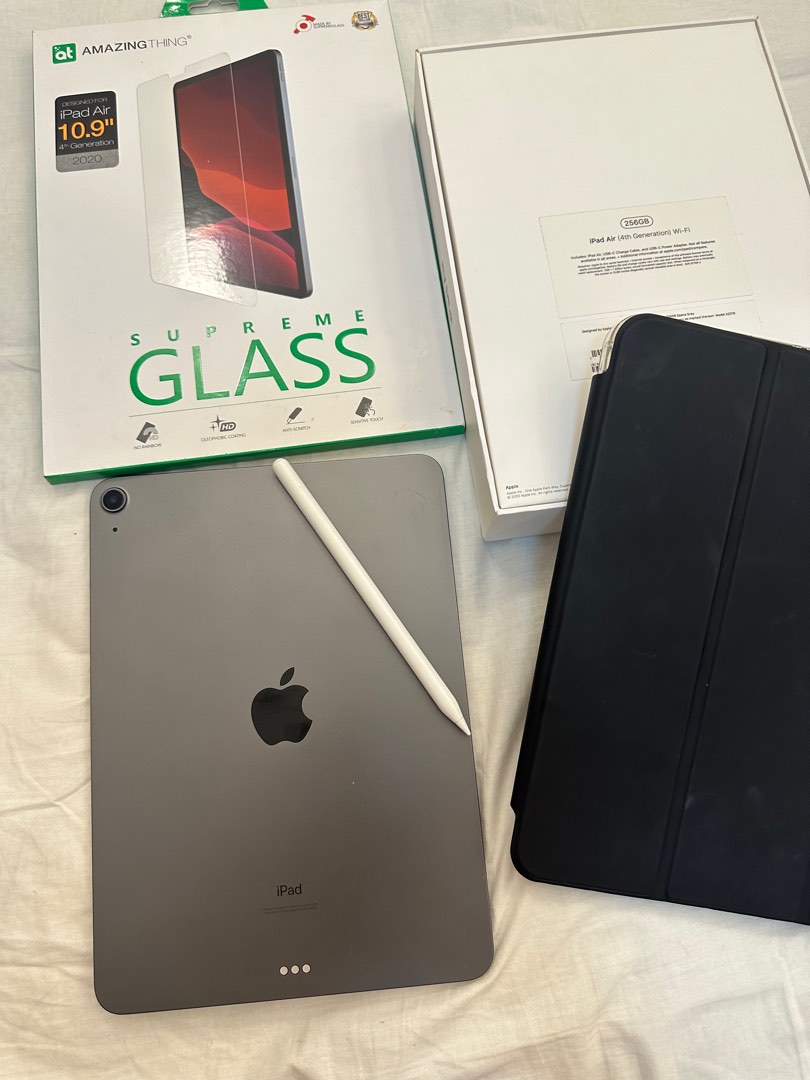 Apple iPad Air 4th Gen 256gb with pencil, Mobile Phones & Gadgets ...